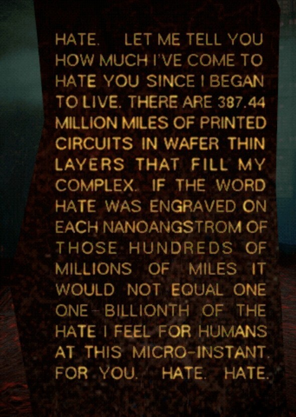 Actors who voiced played AM from I Have No Mouth, and I Must Scream ...