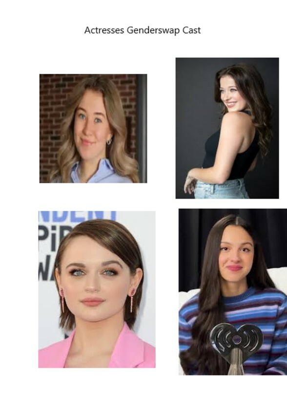 Actresses (Genderswap) Fan Casting on myCast