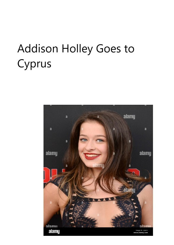 Addison Holley in Cyprus (2024) Fan Casting on myCast