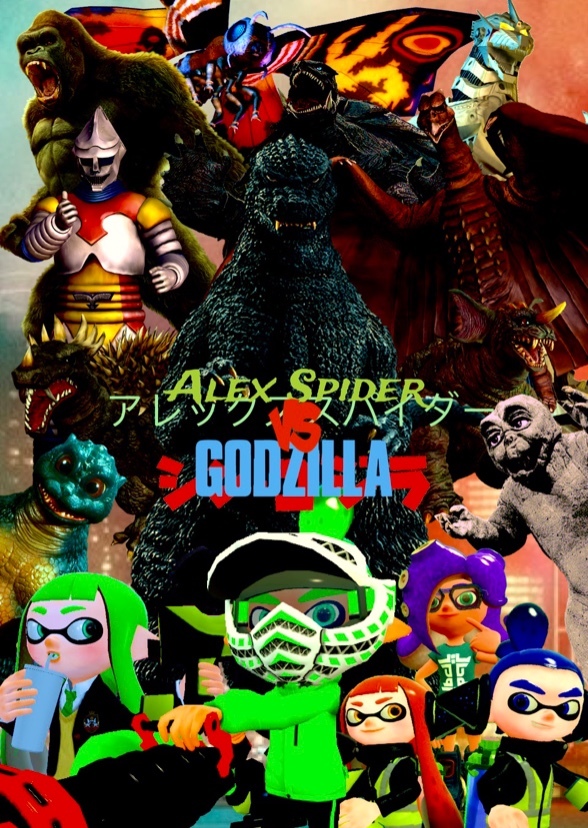 Fan Casting Little Godzilla as Little Godzilla in Alex Spider Vs ...