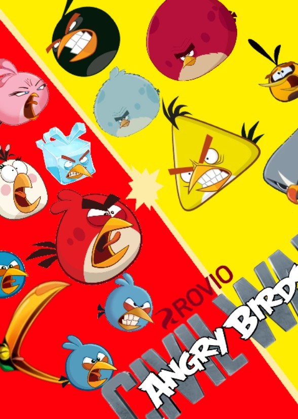 Angry Birds Yellow Bird Wallpaper