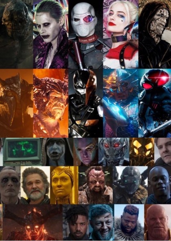 Best Live Action DC And Marvel Movie Villains Fan Casting on myCast