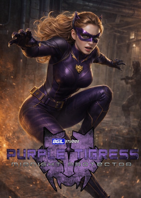 Caleb Walker Fan Casting for BGil Studios' Purple Tigress: Midnight ...