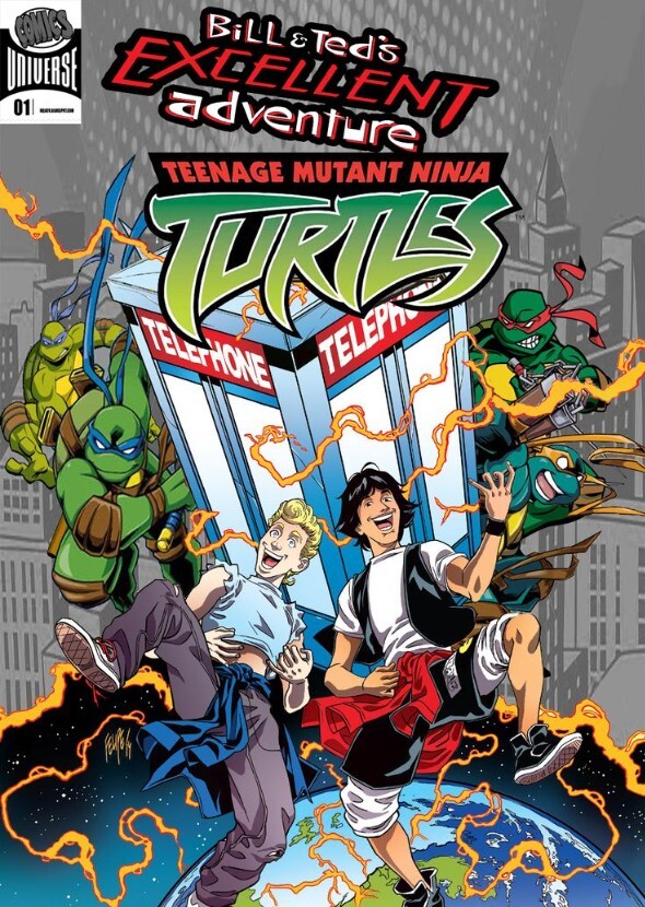 Bill and Ted's Excellent Adventure/Teenage Mutant Ninja Turtles Fan ...