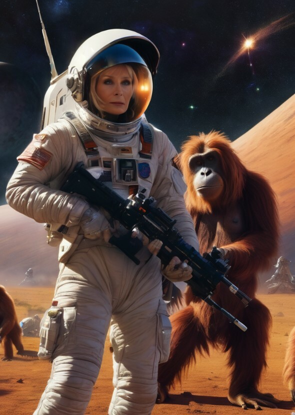 Bo Derek Meets the Monkey Mutants from Outer Space Fan Casting on myCast