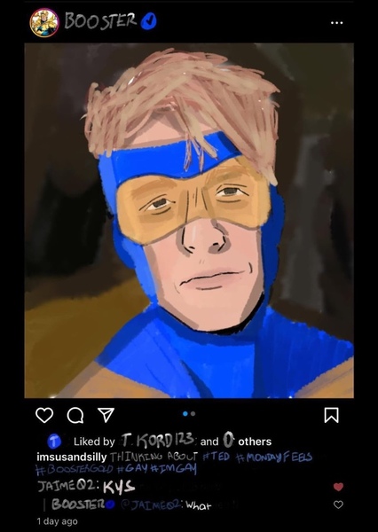 Booster Gold Fan Casting on myCast