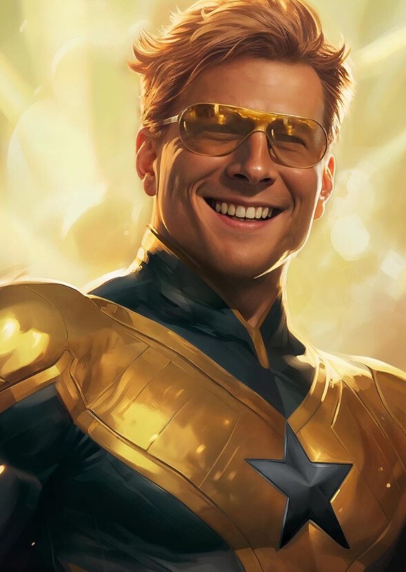 Fan Casting Theo James as Rip Hunter in Booster Gold TV Series (2026 ...
