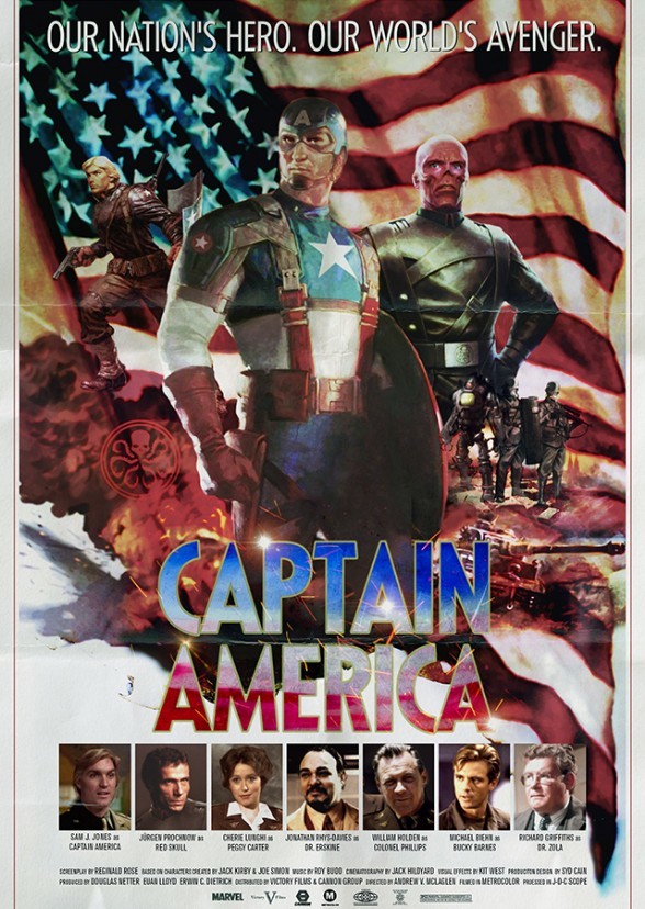 Fan Casting William Holden as Colonel Phillips in Captain America (1980 ...