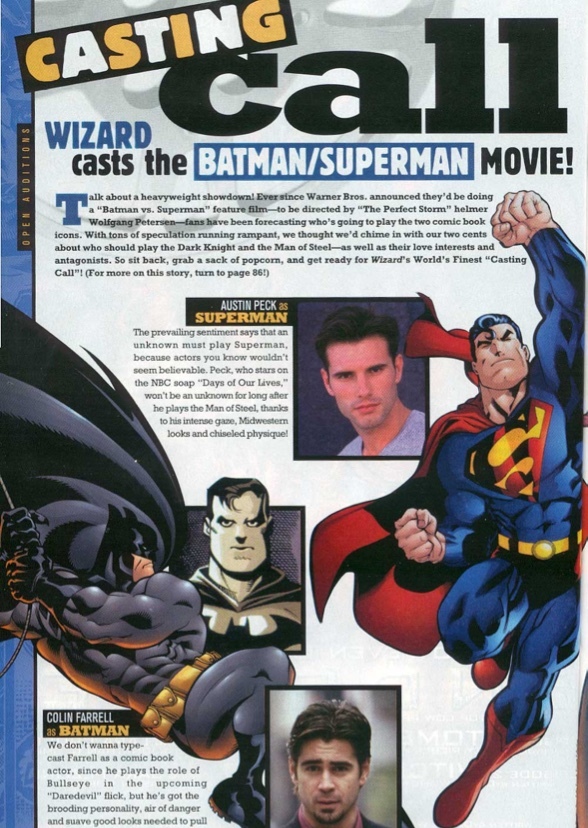 Casting Call: Batman/Superman! Fan Casting on myCast