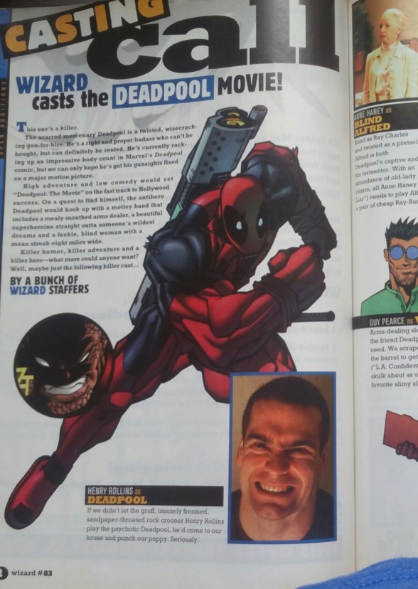 Blind Alfred Fan Casting for Casting Call: Deadpool | myCast - Fan ...