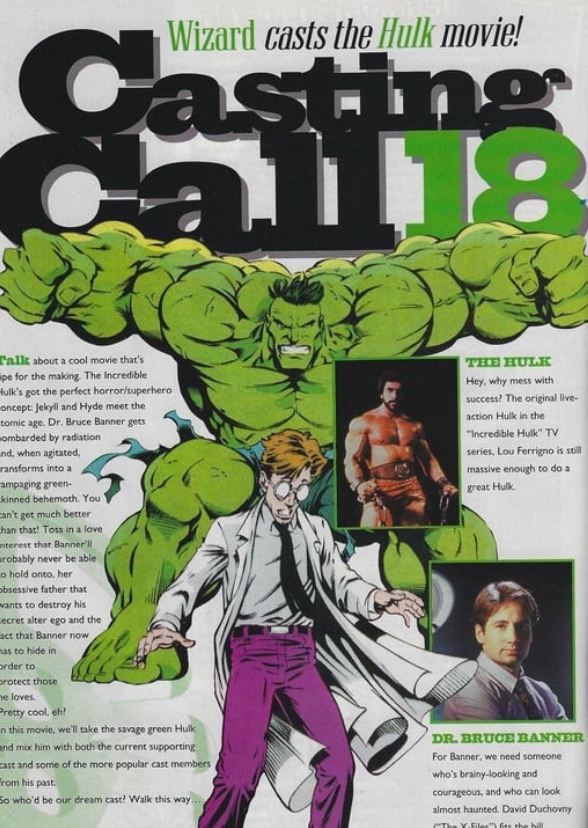 Casting Call: Hulk! Fan Casting on myCast