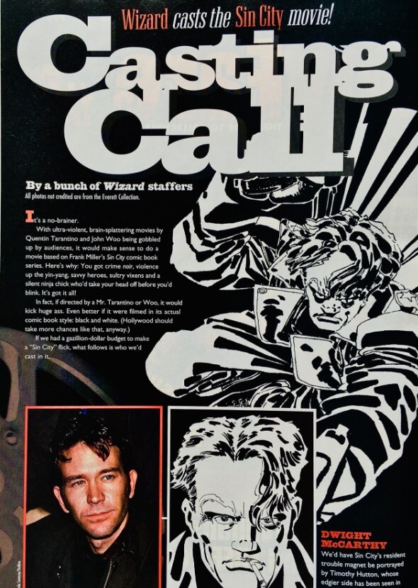 Casting Call: Sin City Fan Casting on myCast