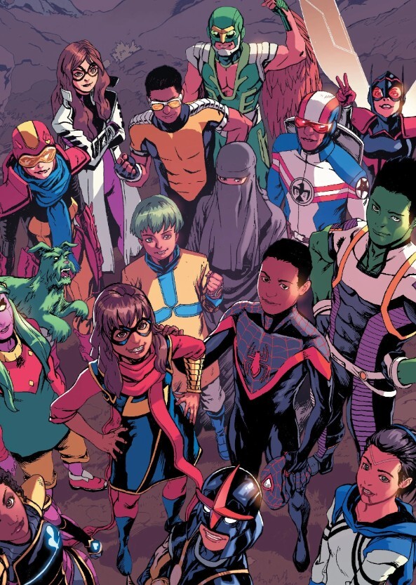 Fan Casting Nico Parker as Viv Vision in Champions (Disney+ Series) on ...