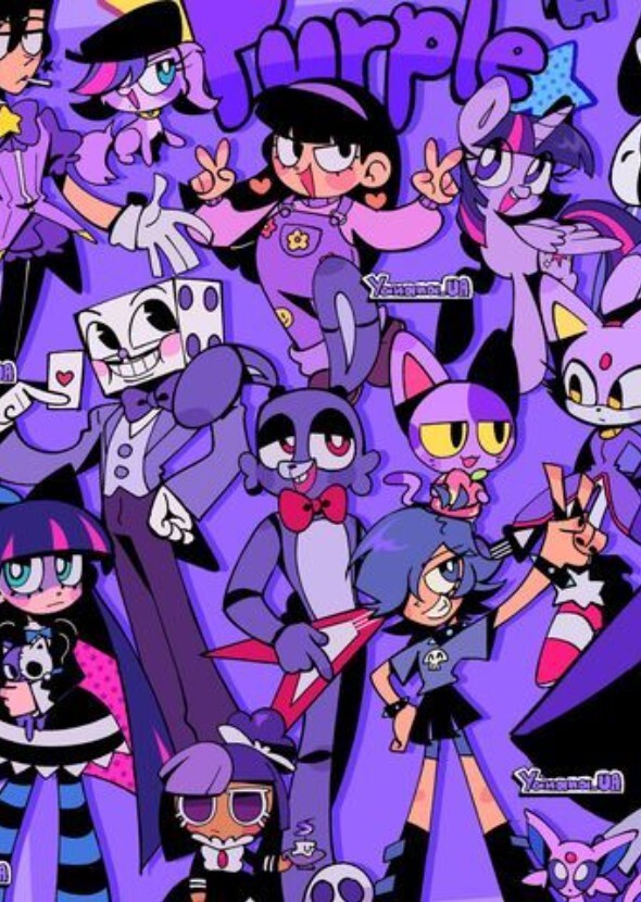 Characters color favourite Purple Fan Casting on myCast