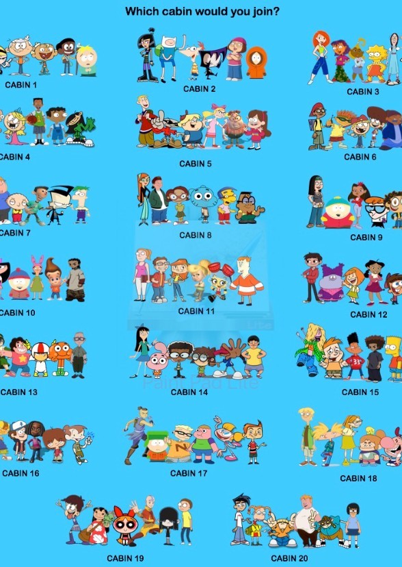 Characters in Camp Robinson Fan Casting on myCast