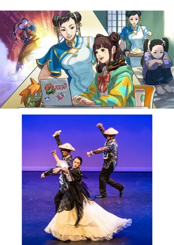 Chun Li And Li Fen Performs Filipino Folk Dances Fan Casting On Mycast