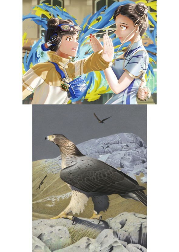 Chun-Li and Li-Fen tame the Haast's eagle Fan Casting on myCast