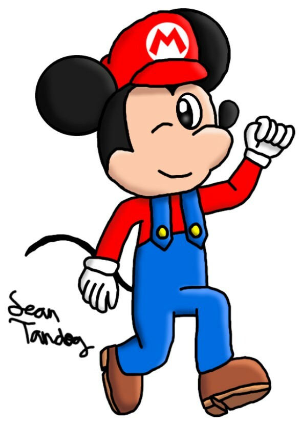 Wario Fan Casting for Classic Disney characters as Mario characters ...
