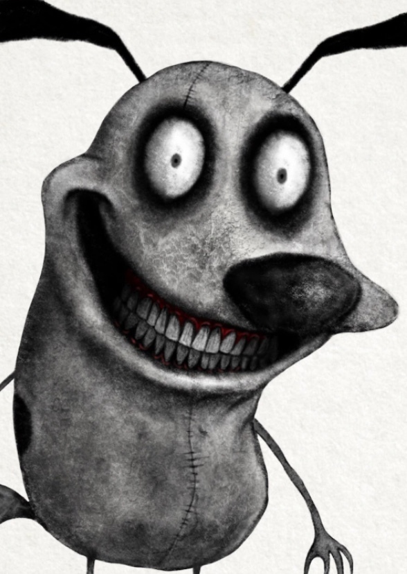 Le Quack Fan Casting for Courage the Cowardly Dog (Horror Movie ...