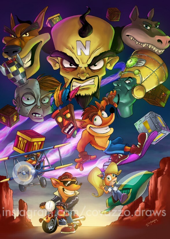 Crash Bandicoot: Warped Worlds Fan Casting on myCast