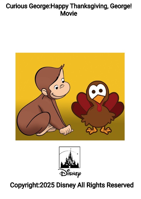 Curious George:Happy Thanksgiving, George! Movie (2025) Fan Casting on ...