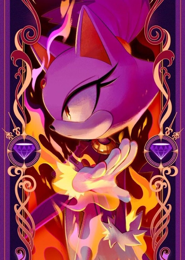 Fan Casting Millie Bobby Brown as Blaze in Dawn of Sonic: Blaze of Fury on myCast