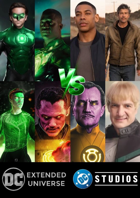 Fan Casting Bradley Cooper as Hal Jordan / Green Lantern in DCEU Green Lantern Corps vs DCU'S ...