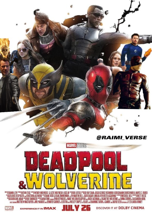 Deadpool and Wolverine My Version Fan Casting on myCast