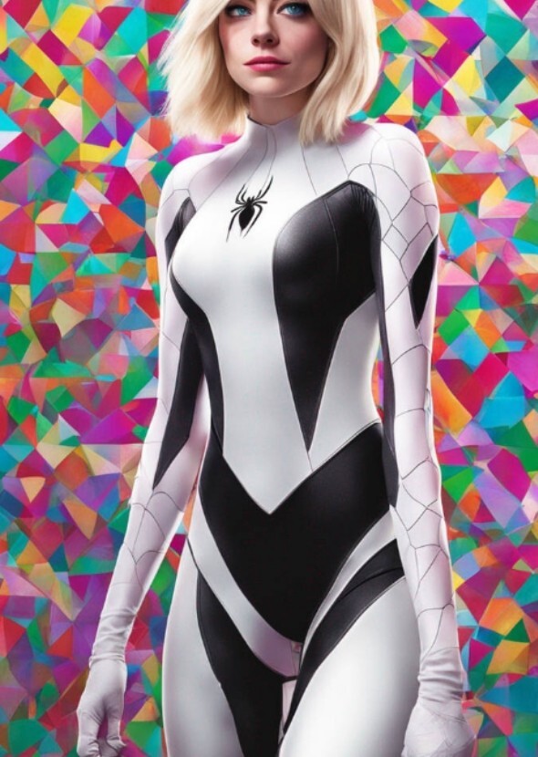 Emma Stone as ghost spider kade Fan Casting on myCast
