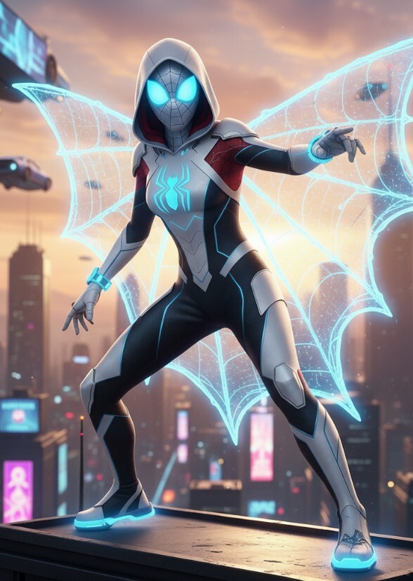 Emma Stone as ghost spider Kade mci Fan Casting on myCast