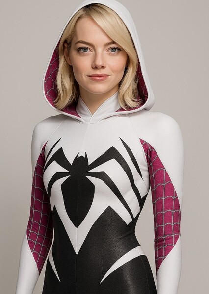 Emma Stone as spectalar ghost spider Kade Fan Casting on myCast