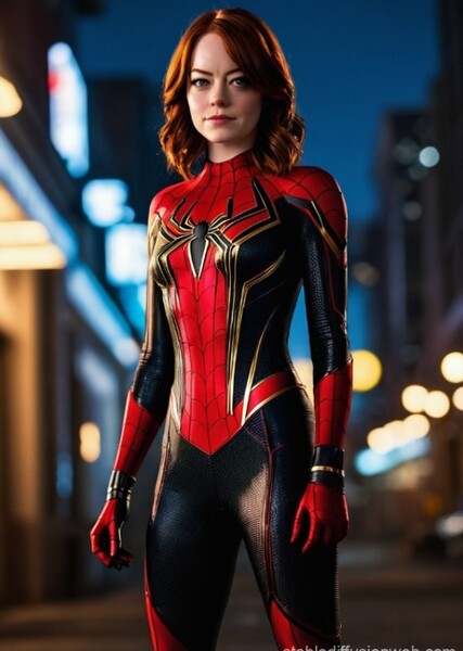 Emma Stone as spider Kade Fan Casting on myCast