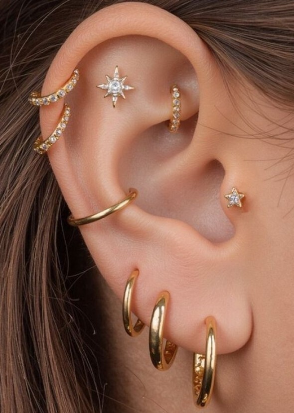 Find an Actor to Play Forward Helix in Face Claims Types of Piercings ...