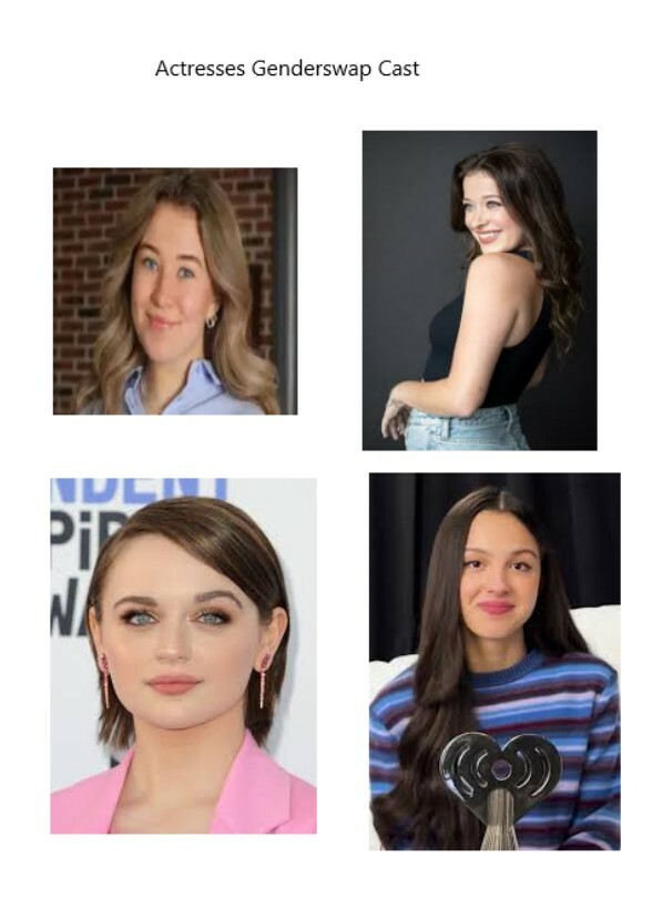 Fan Casting Roles For The Genderswapped Actresses Fan Casting on myCast