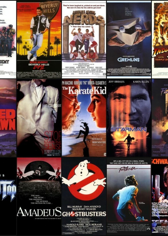 Fictional Characters' Favorite Movies of 1984 Headcanon Fan Casting on ...