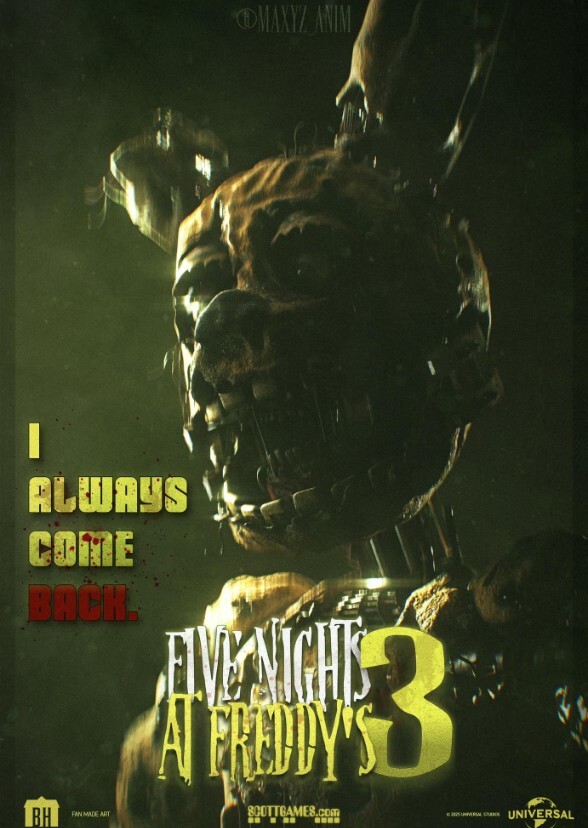 David Sean Murray Fan Casting for Five Nights at Freddy's 3 (Movie ...