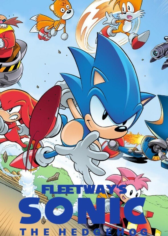 Knuckles the Echidna Fan Casting for Fleetway's Sonic the Hedgehog ...