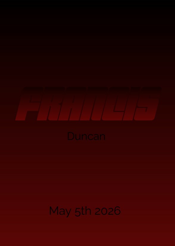 Francis Duncan: The Red Spanish Fan Casting on myCast