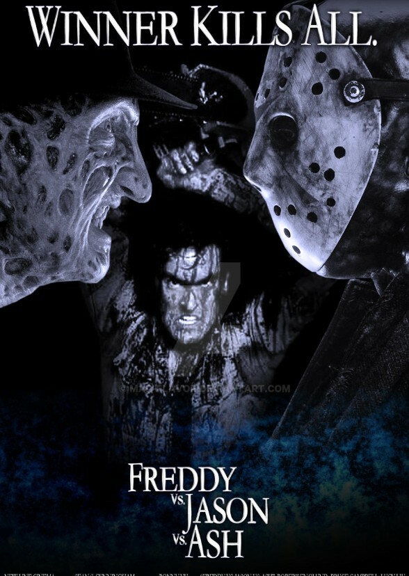Freddy Vs Jason Vs Ash Poster