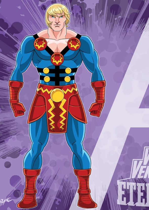 Future Voice Actors Of Ikaris. The Captain America Cyclops Of Eternals ...