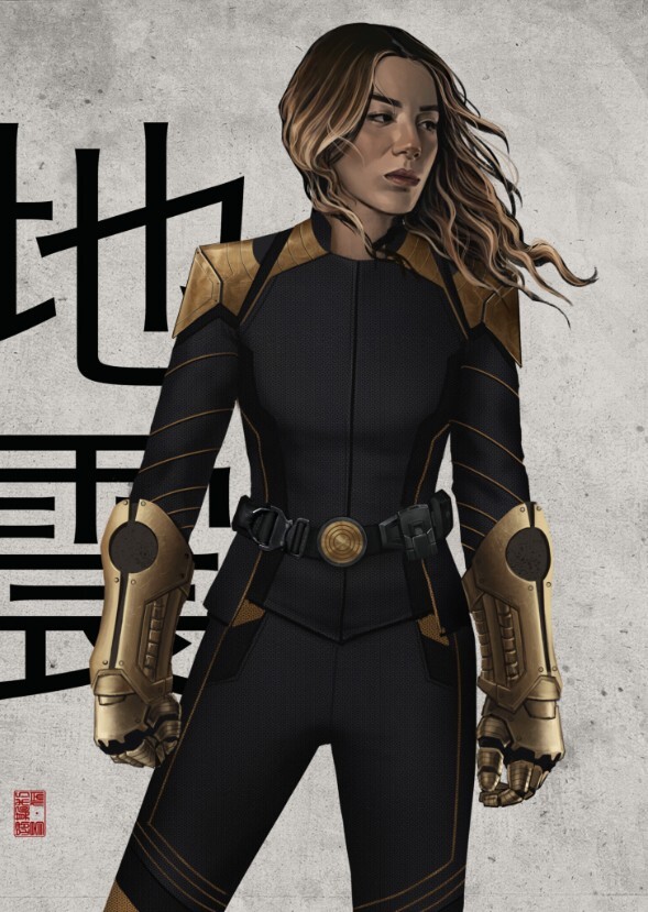 Future Voice Actress Of Quake Daisy Johnson The Girlfriend Of Robbie ...