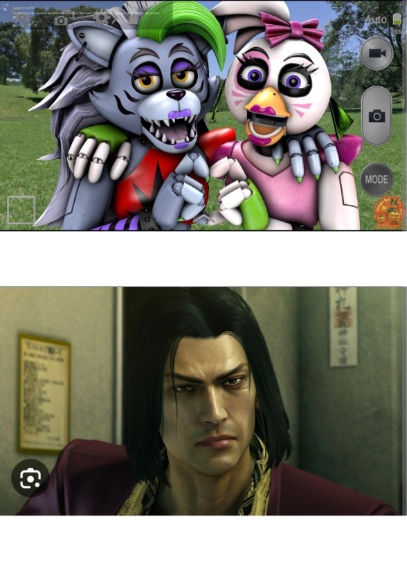 Glamrock Chica and Roxanne Wolf VS Akira Nishikiyama' Fan Casting on myCast