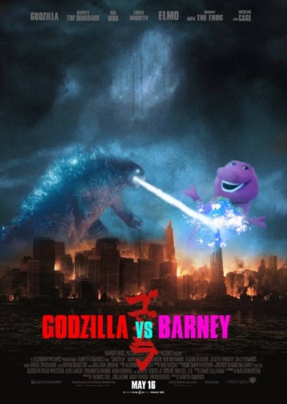 Godzilla vs. Barney Fan Casting on myCast