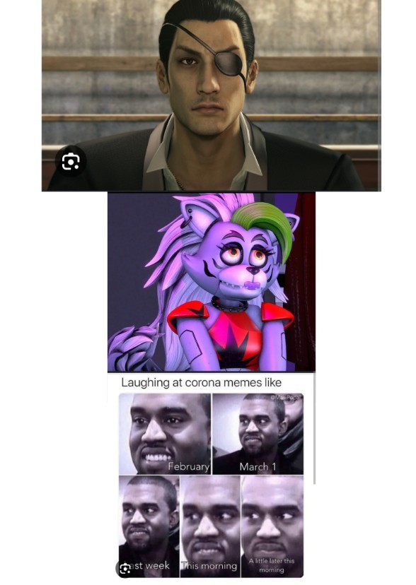 Goro Majima & Roxanne Wolf make Memes' Fan Casting on myCast