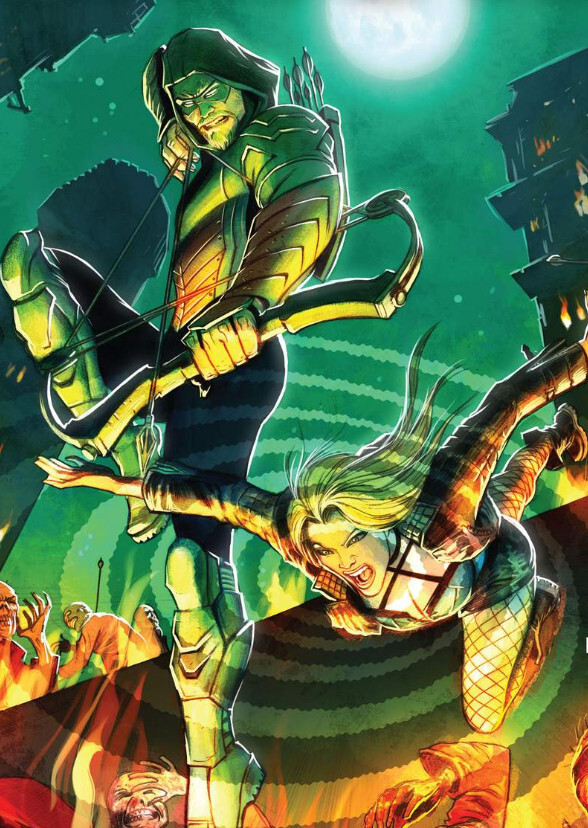 Fan Casting Elizabeth Lail as Black Canary in Green Arrow and Black ...