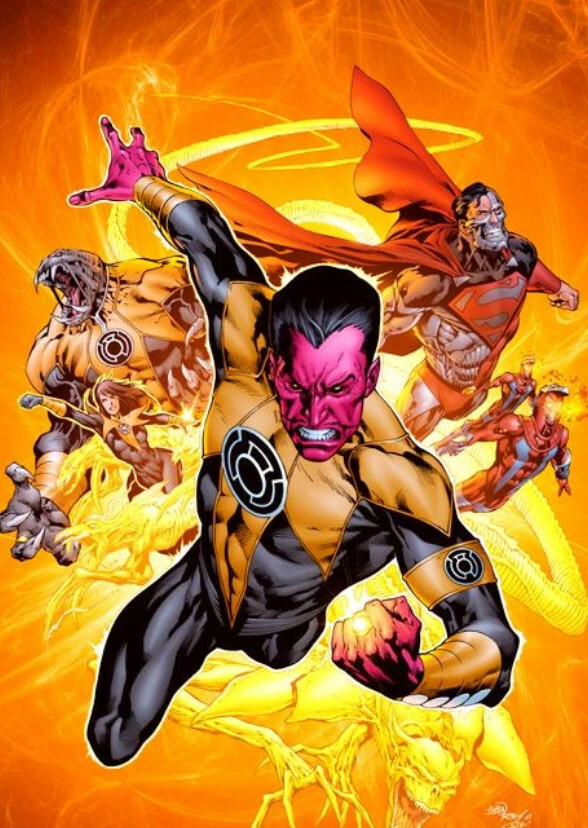 Green Lantern vs Sinestro Corps Fan Casting on myCast