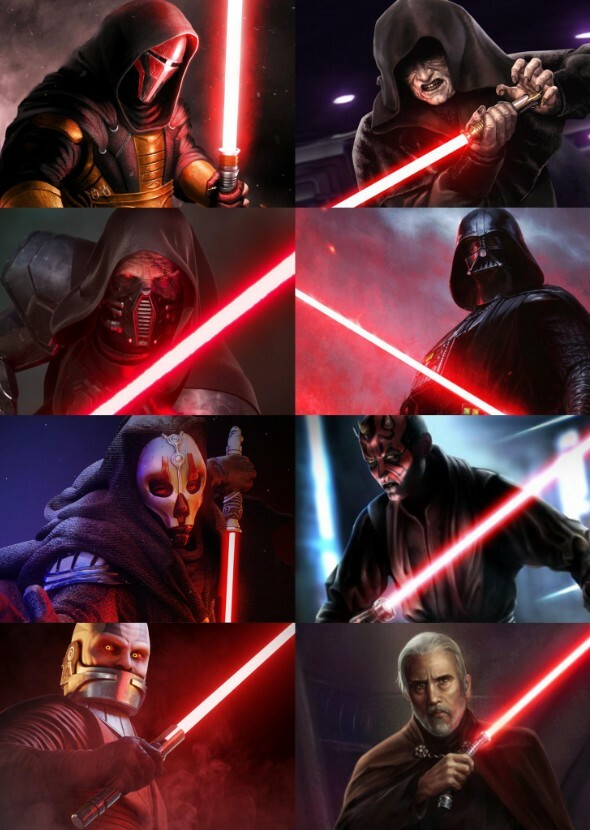 History of the Sith (As told by Darth Plageius to Sideous) Fan Casting ...