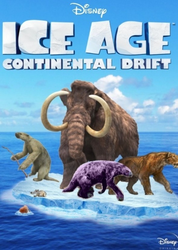 Ice Age Continental Drift Poster Ice Age: Continental Drift (2012)