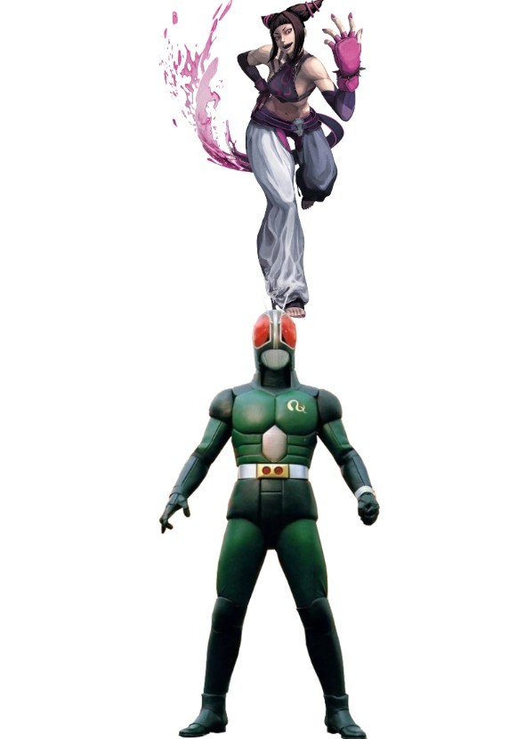 'Kamen Rider Black RX, but it's Juri Han Fan Casting on myCast