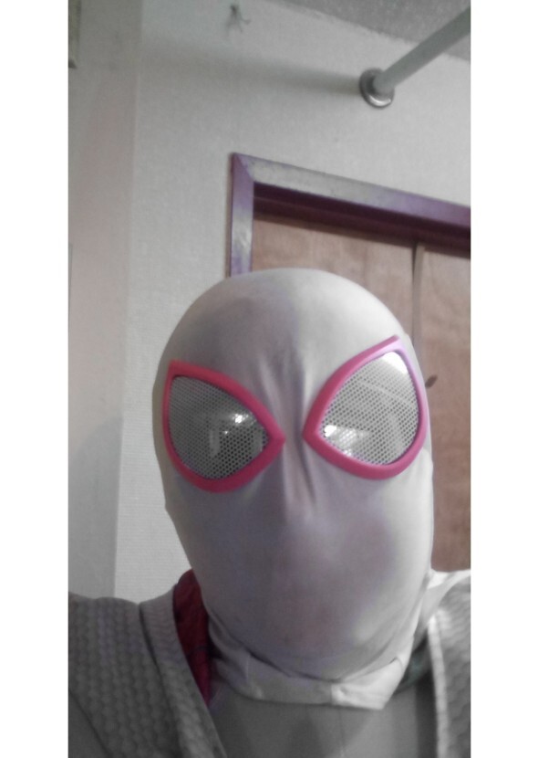Katie Elizabeth shorter as ghost spider Kade live in the MCU. Fan ...